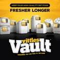 Vittles Vault Pet Food Storage Containers - Sealed Dog and Cat Food ...