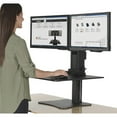 Victor Technology DC350 High Rise Dual Monitor Sit-Stand Desk Converter ...