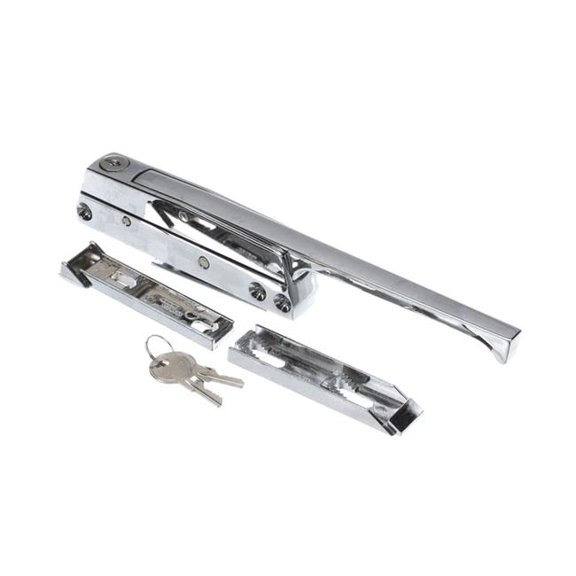 Master Lock Exterior Satin Nickel Biscuit Single Cylinder Deadbolt ...