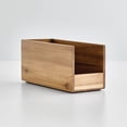 iDesign Acacia Wood Open-Front Pantry Bin - Set of 4 - Natural ...