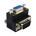 High RS232 DB9pin Male Female Converter Adapter 232 DP9 Coupler 90 Degree Elbow - Walmart.com