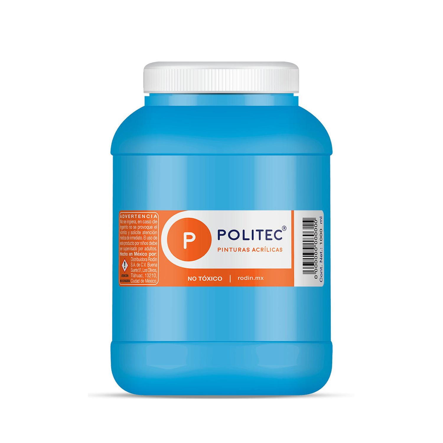 Pintura Acrilica Linea 300 1Lt Politec multicolor | Bodega Aurrera en línea
