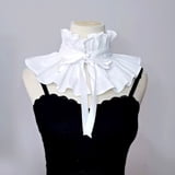 Aellinatey Victorian Ruffled Shawl Collar Decorative Renaissance ...