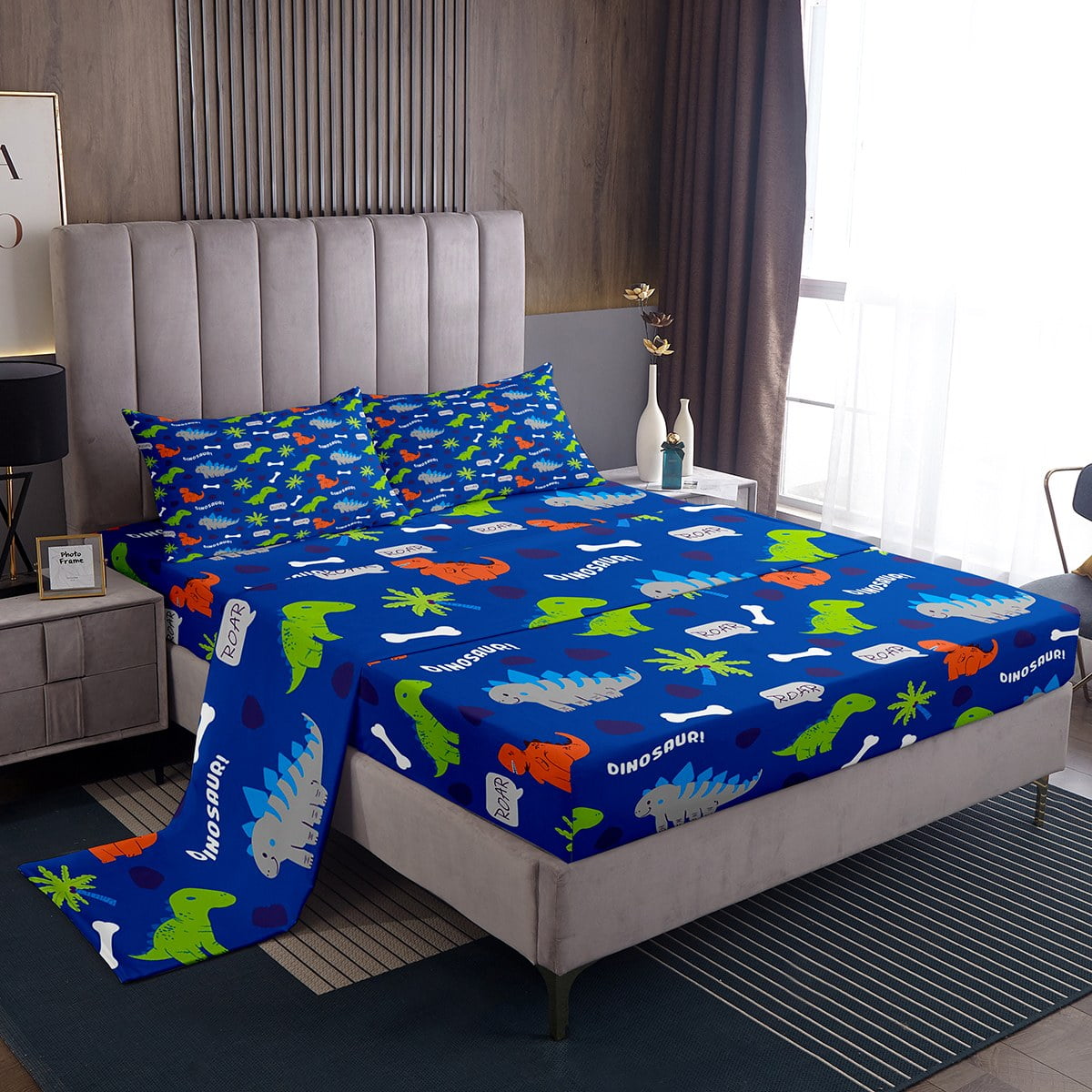 Click here for Erosebridal Cartoon Dinosaur Dino Sheet Set Twin... prices