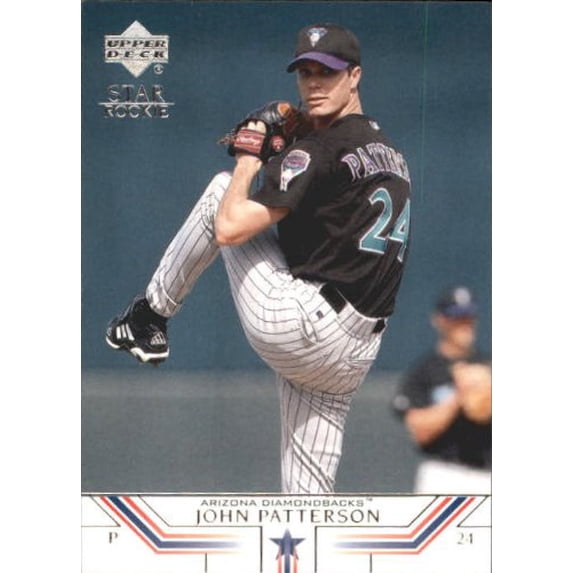 2002 Upper Deck #7 John Patterson SR MLB Baseball Trading Card ...