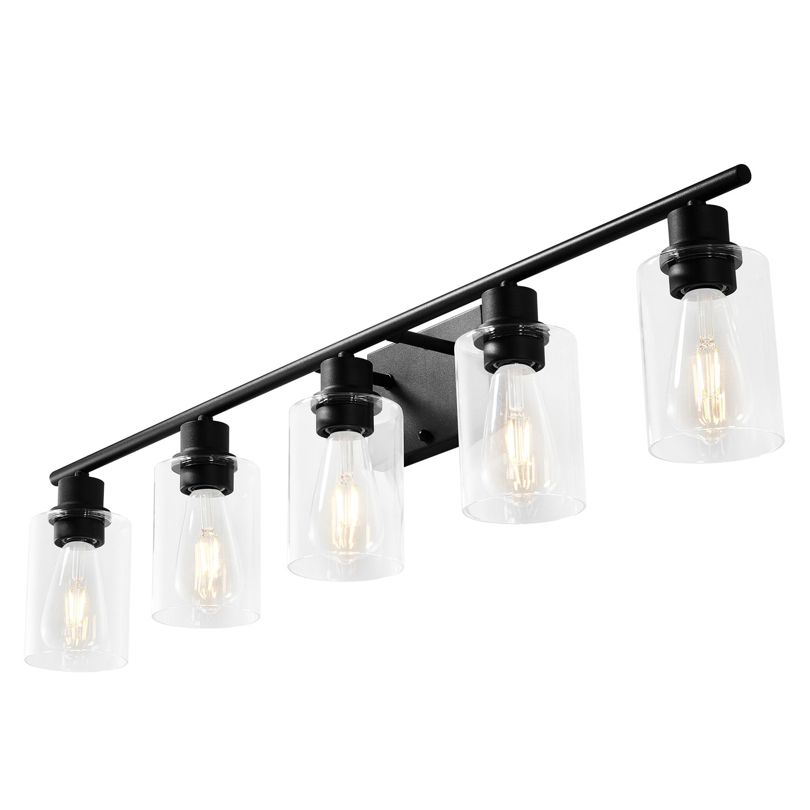 Click here for Kffkff 5-Light Bathroom Vanity Lights  37.1-Inch... prices