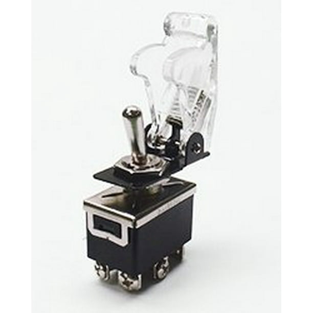 Safety Toggle Switch DPDT 20 Amp "Transparent" - Walmart.com