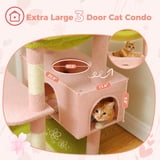Pawz Road Large 73-inch Multi-Level Cat Tree Tower with Scratching ...