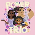 Girl's Encanto Power Trio Graphic Tee Light Pink Medium - Walmart.com
