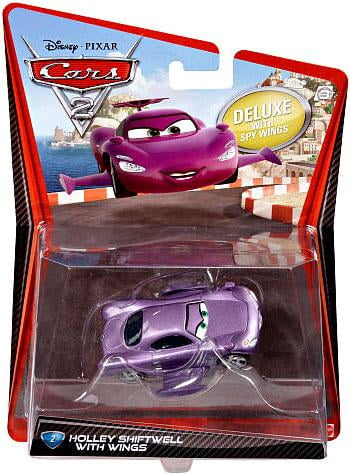 Disney Cars Deluxe Oversized Holley Shiftwell with Wings Diecast Car ...