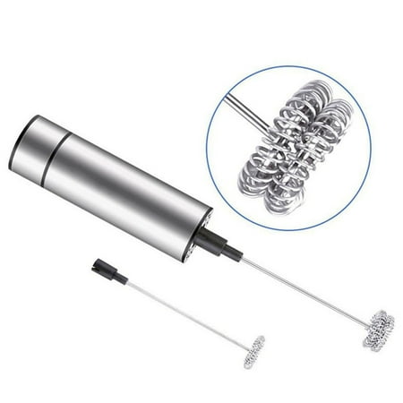 Stainless Steel Powerful Whisk Machine Electric Mini Milk Frother ...