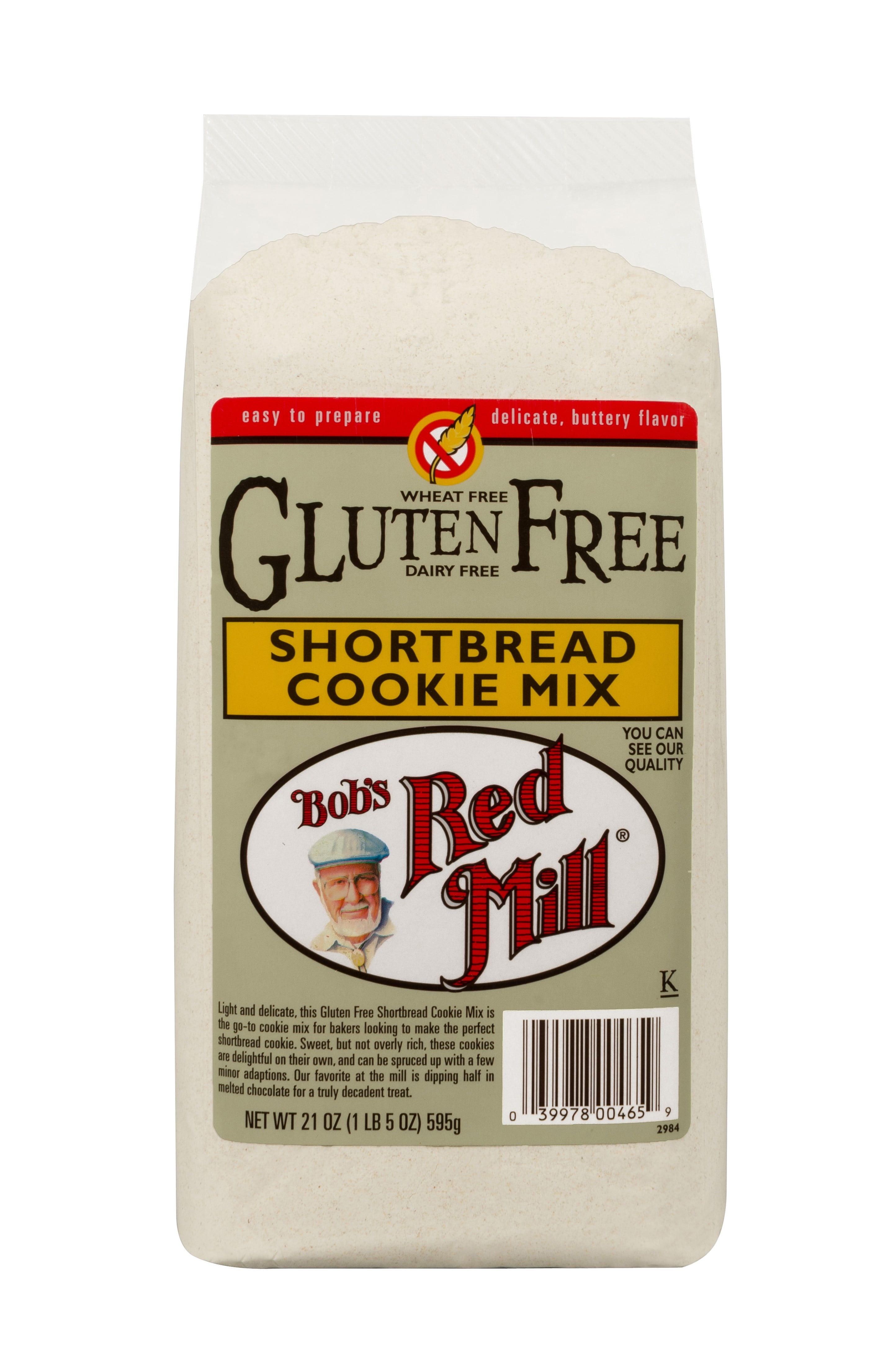 Bobs Red Mill Gluten Free Shortbread Cookie Mix, 21 Oz - Walmart.com
