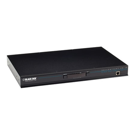 Black Box ServSwitch CX with IP - KVM / audio switch - CAT5 - 24 x KVM ...
