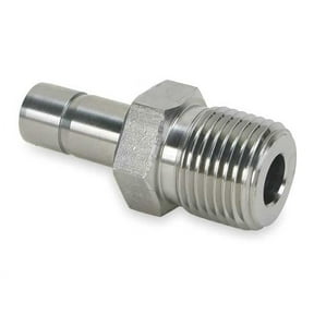 Parker Hex Coupling,316 SS, 1/4" Pipe Size,FNPT 4-4 FHC-SS - Walmart.com