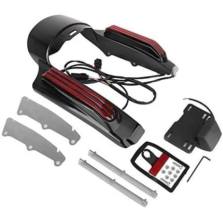 LED Rear Fender Fascia et w/LED Light Kit Fits For Harley Touring Road ...
