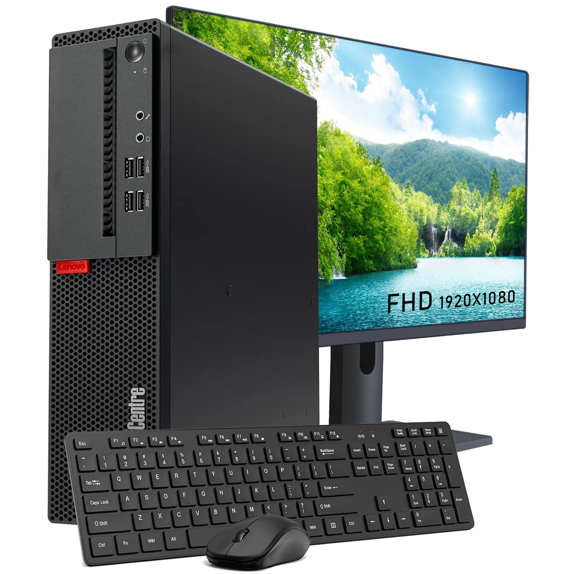 Restored Lenovo ThinkCentre M710s SFF Desktop Computer i5 6th Gen ...