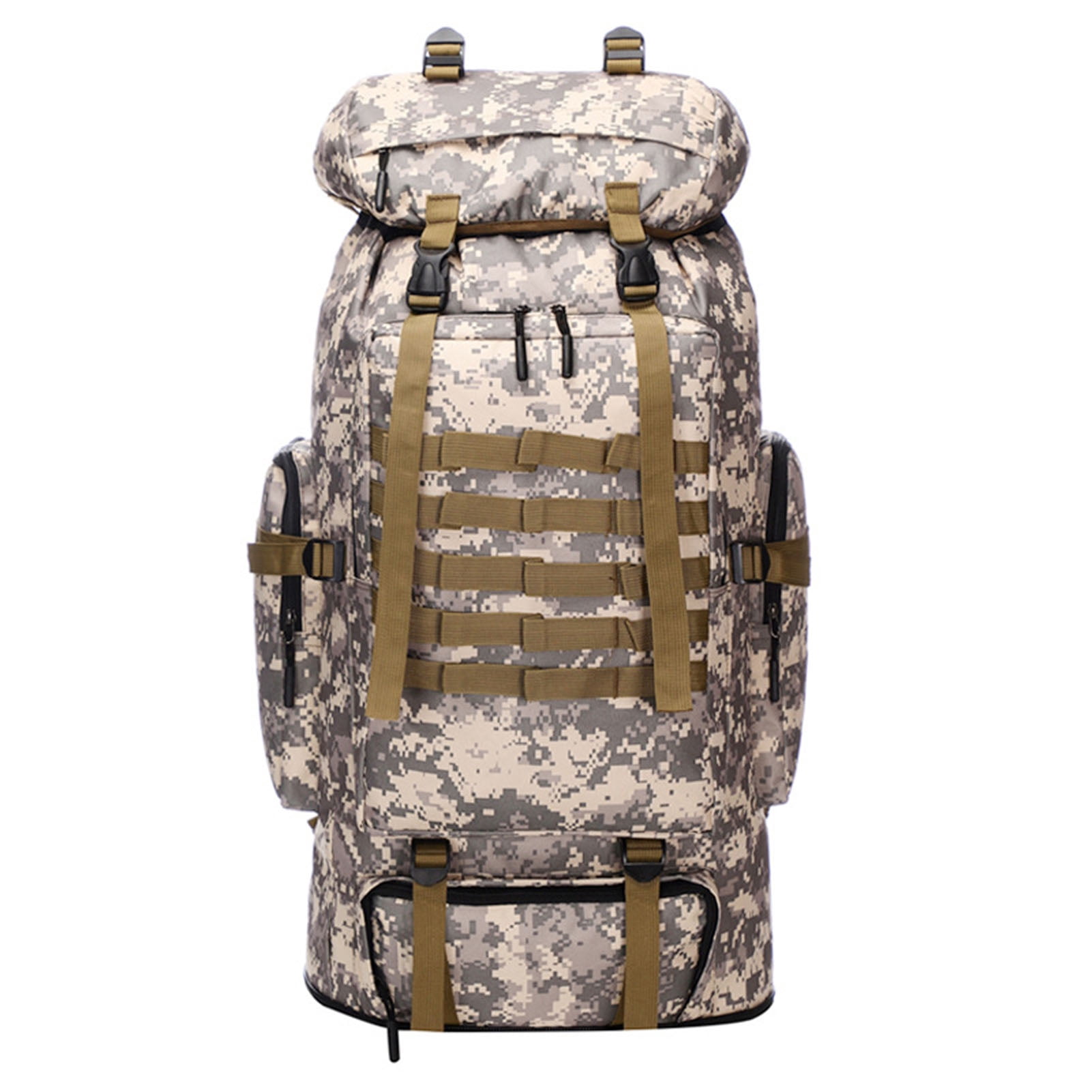 COOLL 100L Camping Backpack Heightening Expansion Unisex Portable Water ...