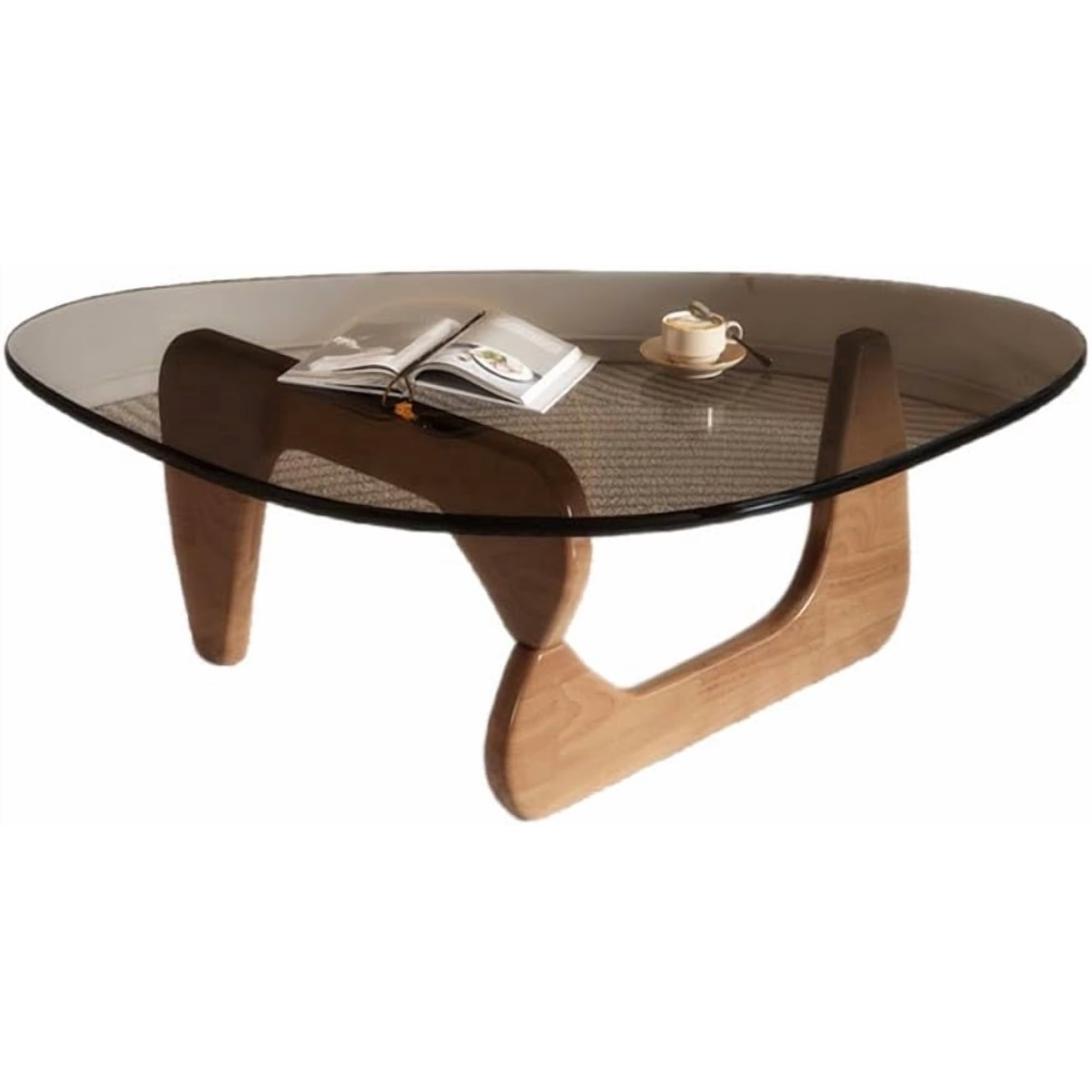Click here for Nobrand Modern Coffee Table  Triangular Glass Surf... prices