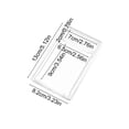 10 Pack - Clear Plastic Trading Card Protective Slab - Graded Card ...