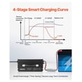 12V 60A LiFePO4 Battery Charger, 14.6V AC-DC Lithium Charger, Anderson ...