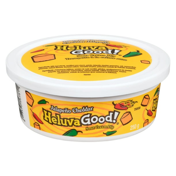 Heluva Good! Jalapeno Cheddar Sour Cream Dip, 250 g - Walmart.ca
