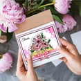 1 Set 1Pc PVC Plastic Clear Stamps with Carbon Steel Cutting Dies ...