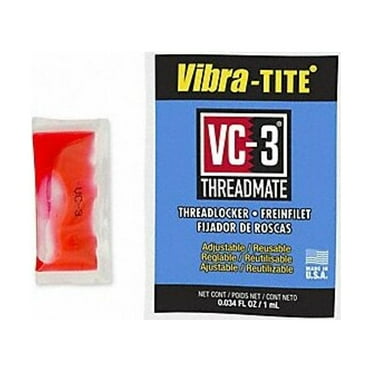 Vibra-Tite Reusable Threadlocker, High Strength for Non-Ferrous Metal ...