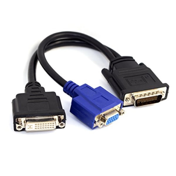 dms 59 pin vga dvi cable, cabledeconn dms 59 pin male to dvi vga female ...