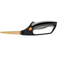 Fiskars Titanium Easy Action Scissors, Spring Action, 10in L, Orange ...
