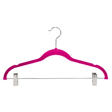 50 Pack Clothes Hangers Hot Pink Velvet Hangers Clothes Hanger Ultra ...