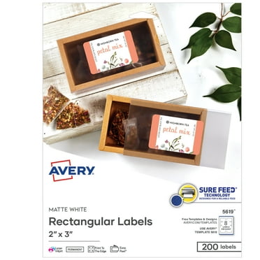 Free Shipping! \Avery Durable Full Sheet ID Labels, Laser Printable ...