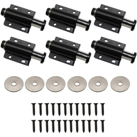 FanShow 6 Pcs Magnetic Latch, Push Closer, Magnetic Door Damper, Push ...