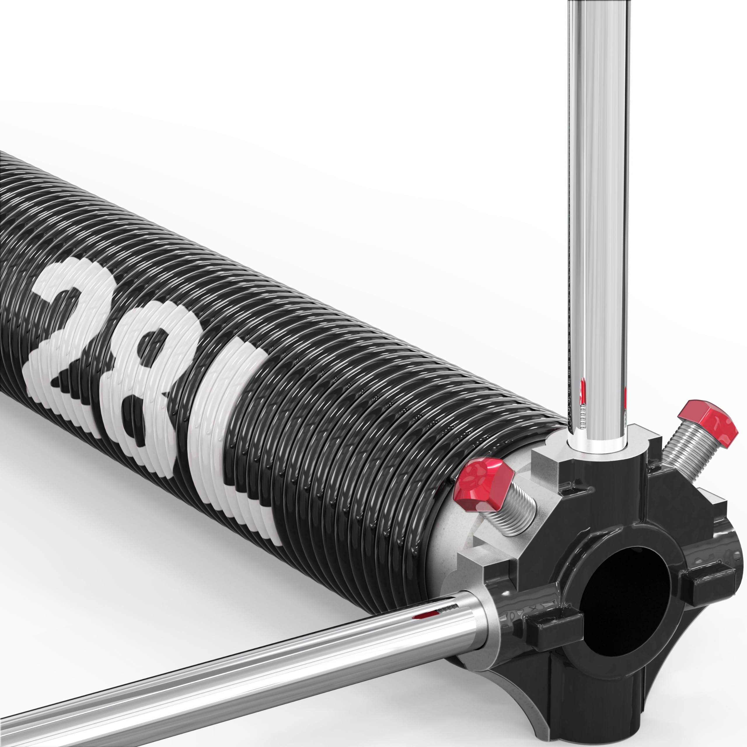 Blesseras 243 x 28 Left Hand Wound Garage Door Torsion Spring with Non ...