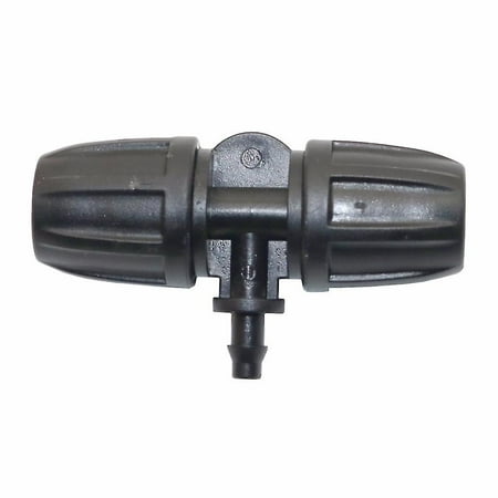 6 Pcs Garden Hose Nozzle Splitter 8 / 11mm To 4 / 7mm Black Plastic ...