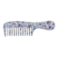 Tayshia by Conair Plastic Wide Tooth Hair Comb and Tail Comb, Blue ...