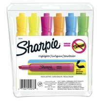 Sharpie Tank Highlighters, Chisel Tip, Assorted Colors, Narrow Liquid ...