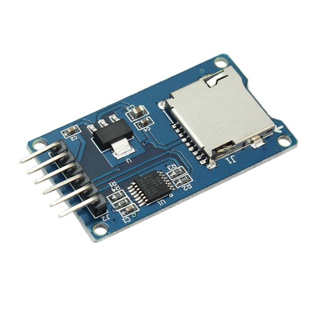 Micro SD TF Memory Card Reader Module with SPI Interface For Arduino ...