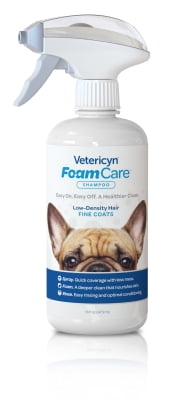 Vetericyn FoamCare Pet Shampoo for Fine Coats Promotes Healthy Skin and ...