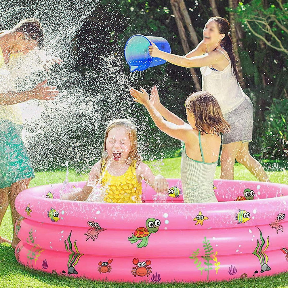 These Inflatable Kiddie Pools Are Just They Come In Colors, 50% OFF