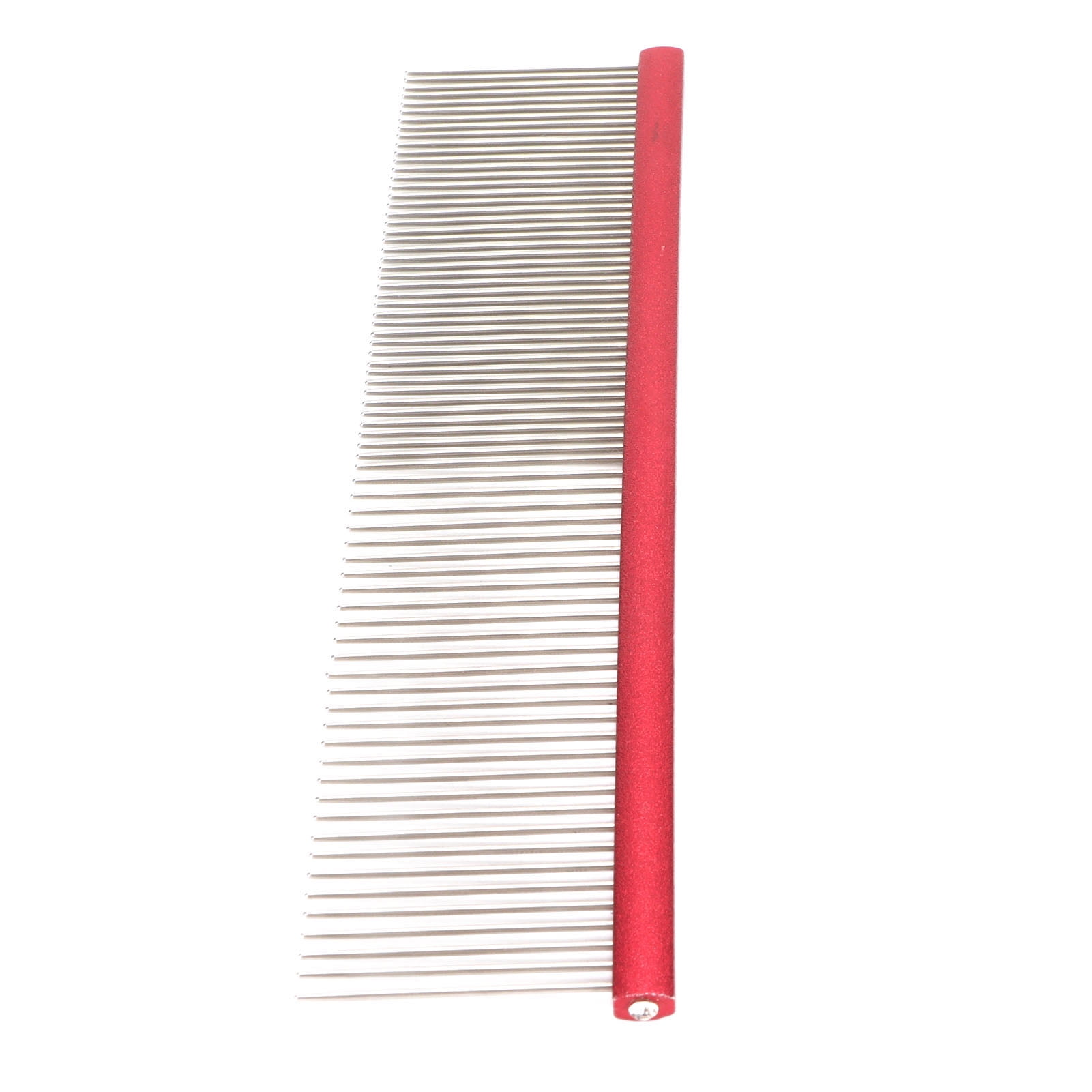 Dog Grooming Comb, Ergonomic Handle Prevents Static Massage Rounded ...