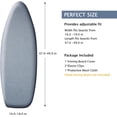 NeoMart-Ironing Board Cover and Pad 18"x49",Extra Thick Padding and ...