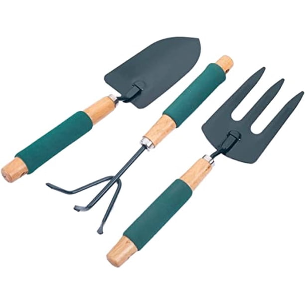 Garden Tools Set-Garden Trowel, 3 Piece Premium Gardening Hand Kit with ...