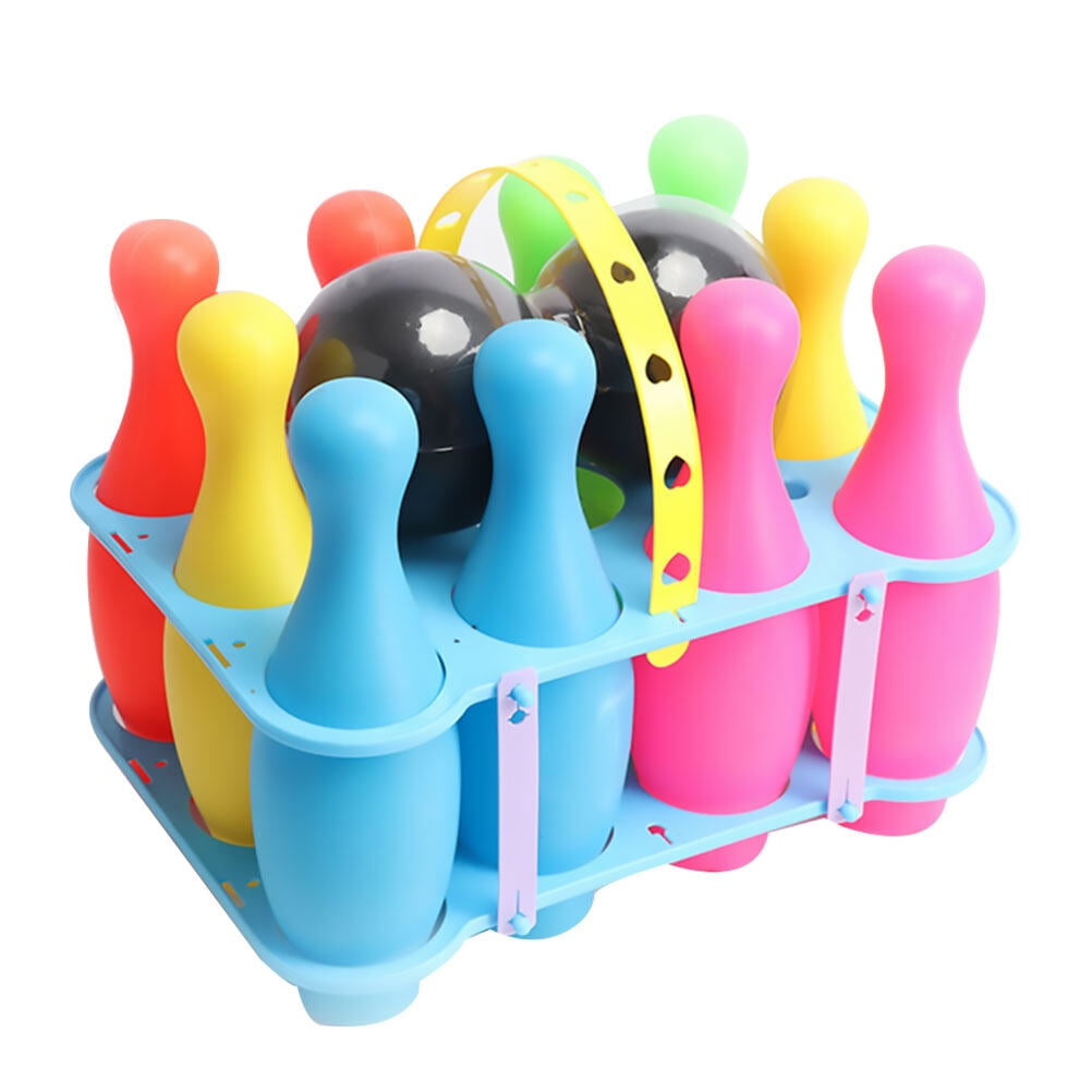 Click here for Ounona 1 Set Bowling Play Toys Colored Bowling Gam... prices