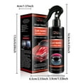 HOZVOMI 6-in-1 High Protection Car Coating Spray - Diamond-Like Shield, Water Repellent, Scratch ...