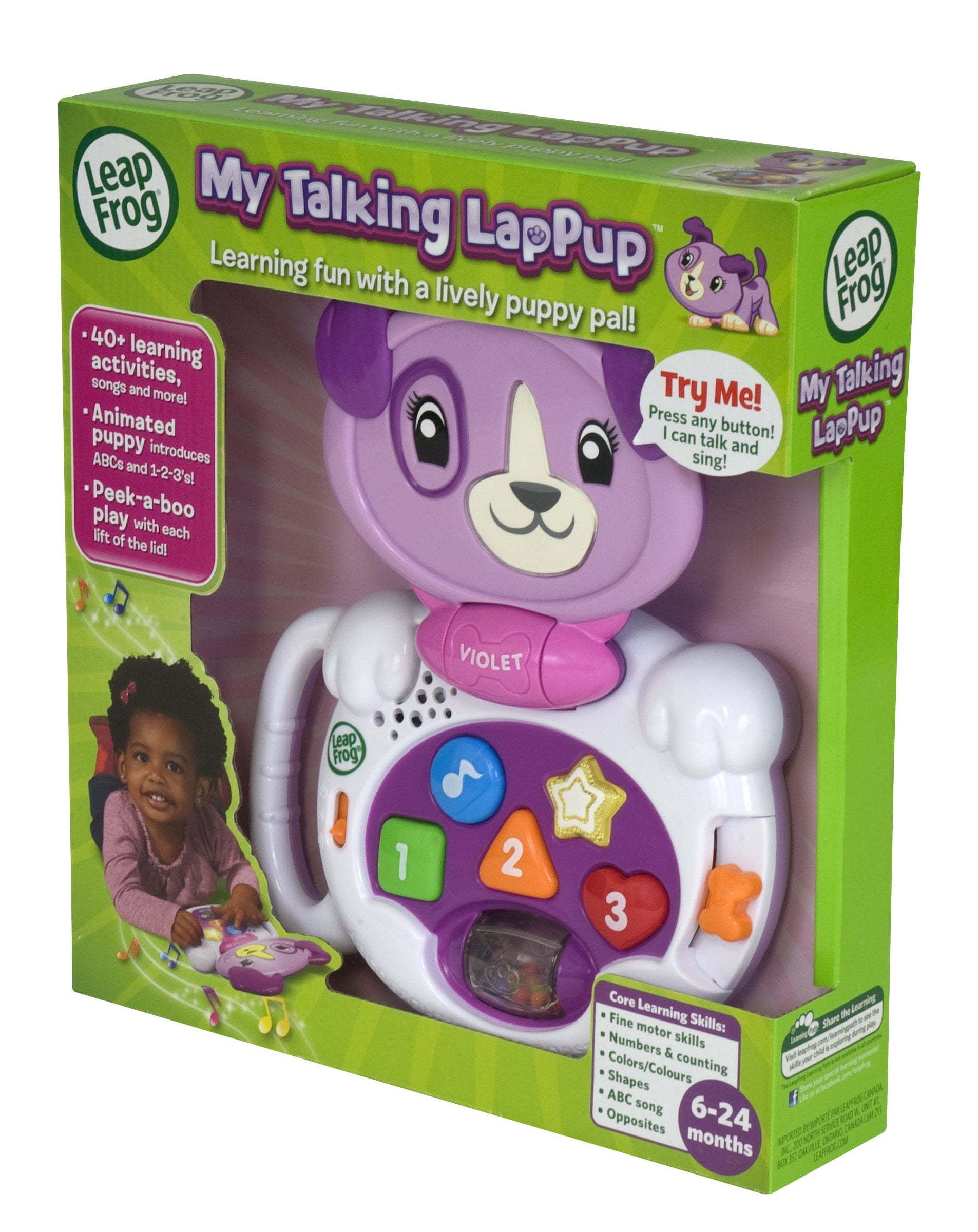 Leapfrog My Talking Lappup (Violet) | Walmart Canada