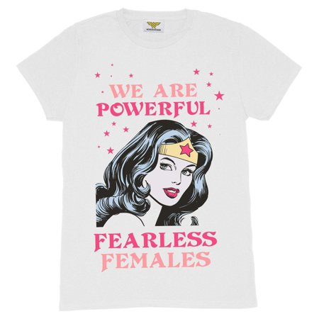 Wonder Woman Womens Fearless Boyfriend T-Shirt | Walmart Canada