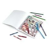 Crayola Birdwatching Coloring Book, 40 Perforated Pages of Bird Scenes ...