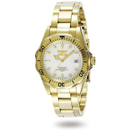 Invicta 843836089388 Mens 8938 Pro Diver Quartz 3 Hand White Dial Watch ...