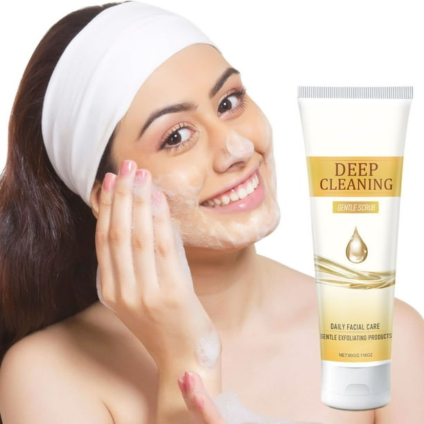 XWSHYW Limpiador Facial Limpiador Facial con Vitamina C Limpia y Repara Profundamente Los Poros ...