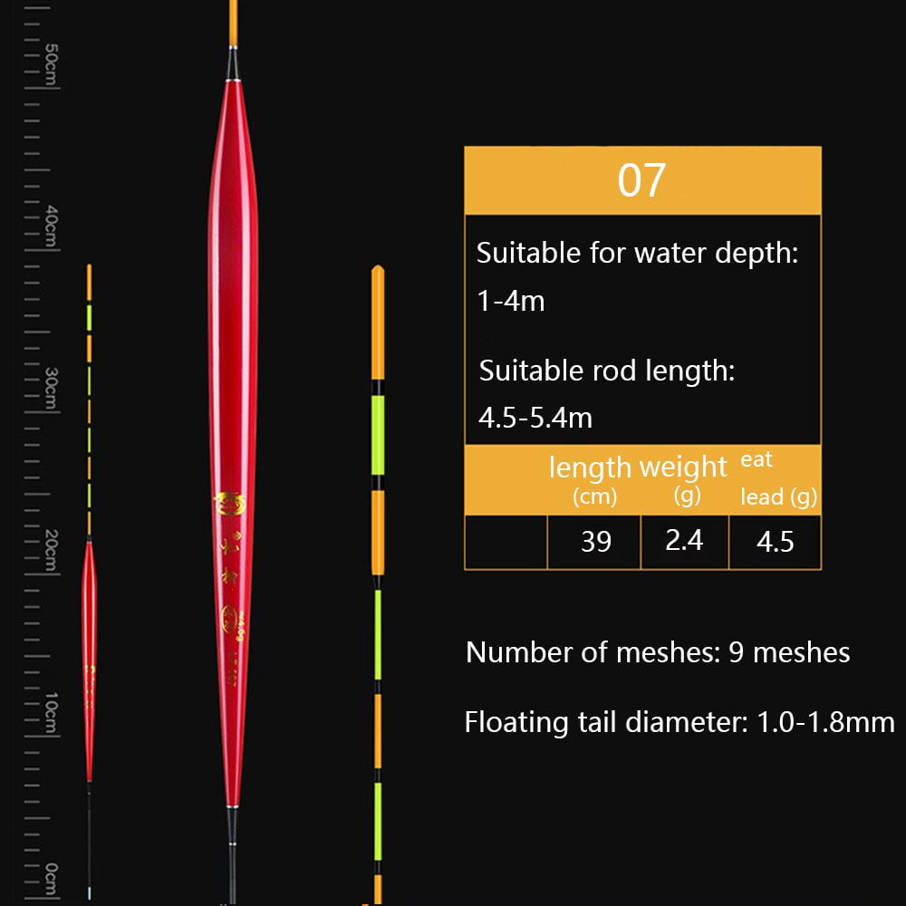 Sensitive Eye-catching Short Feet Accessories Vertical Float Wood Balsa ...